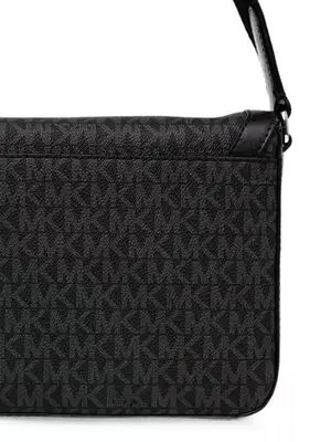 Michael Kors Hudson Monogram-print Messenger Bag