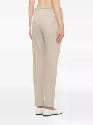 EMME Elasticated-waistband Tapered Trousers