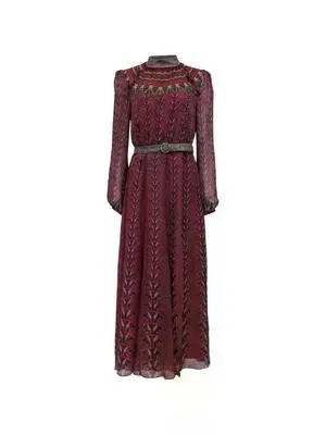 Saloni Jacqui B Belted Dress