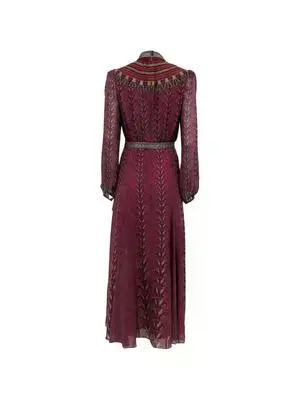Saloni Jacqui B Belted Dress