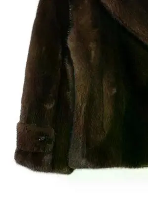 MANZONI 24 Button-fastening Fur Jacket