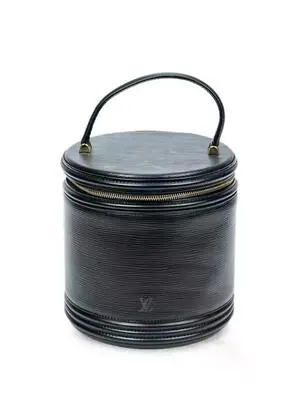 LOUIS VUITTON Cannes Épi-leather Tote Bag - Black