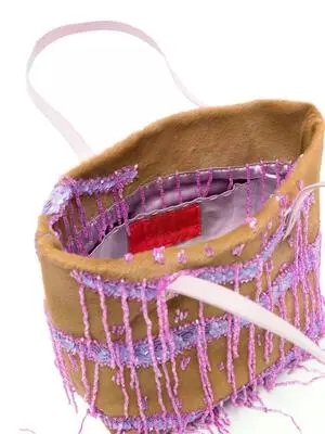 Valentino Garavani Sequin Fringe Tote Bag