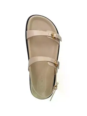 COCCINELLE Leather Buckle-fastening Sandals