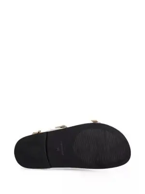 COCCINELLE Leather Buckle-fastening Sandals