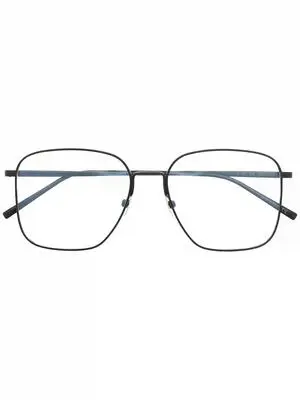 Saint Laurent Rounded Frame Glasses - Black