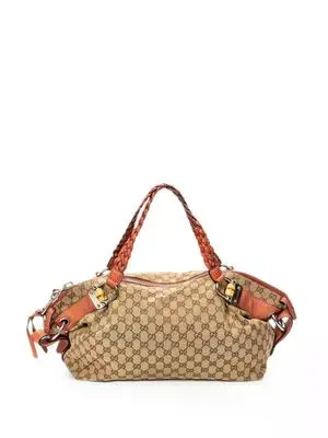 Gucci Bamboo Bar Boston Tote Bag