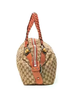 Gucci Bamboo Bar Boston Tote Bag
