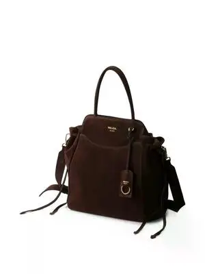 Prada Medium Carry Suede Bag