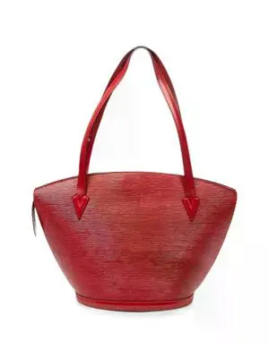 LOUIS VUITTON Gm St-jacques Shopping Shoulder Bag - Red