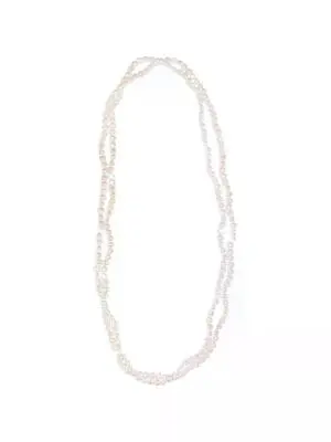 BAGGINS Pearl Necklace - Silver