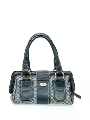 Celine Triomphe Canvas Tote Bag - Blue
