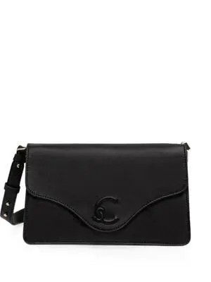 COCCINELLE Logo-plaque Shoulder Bag - Black