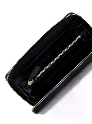 COCCINELLE Grained-leather Zip-around Wallet