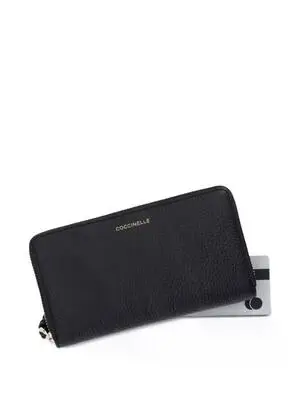 COCCINELLE Grained-leather Zip-around Wallet