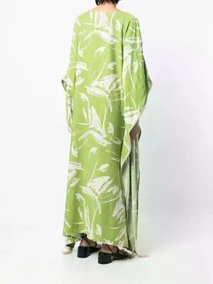 BAMBAH Abstract-pattern Print Kaftan Dress