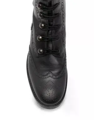 Dior 2010s Brogue-detail Boots