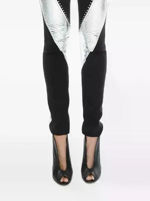 Philipp Plein Gothic Crystal-embellished Ski Jumpsuit - Black