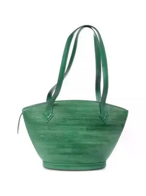 LOUIS VUITTON St-jacques Shoulder Bag In Epi Leather - Green