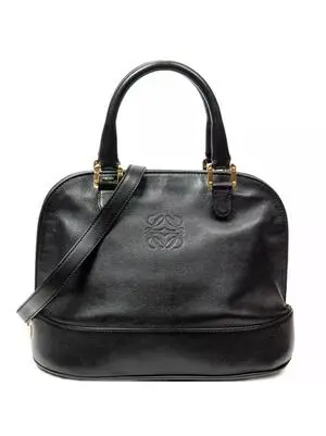Loewe Anagram Dome Shoulder Bag - Black