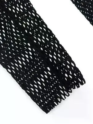 Dsquared2 Perforated Fishnet-design Sleeves