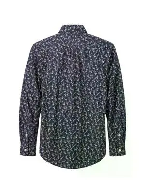 XACUS Floral-print Long-sleeve Shirt
