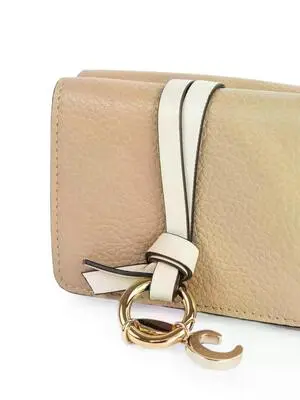 Chloé Small Alphabet Trifold Leather Wallet