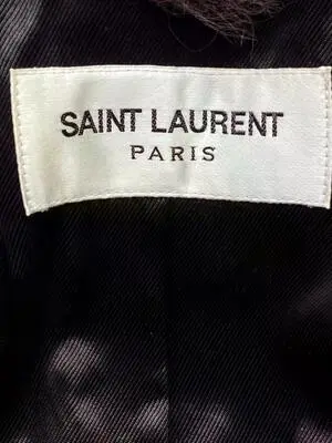 Saint Laurent Leopard-print Oversized Coat
