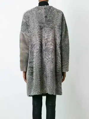 MANZONI 24 Patchwork Fur Coat