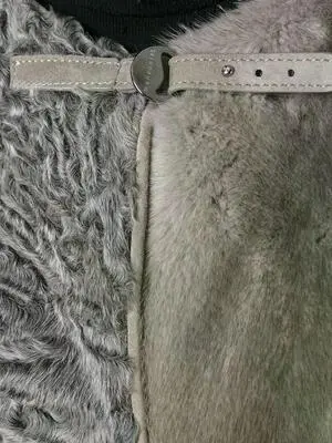 MANZONI 24 Patchwork Fur Coat