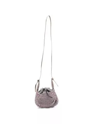 MARIANA MENDEZ Bowl Cage-effect Shoulder Bag - Grey