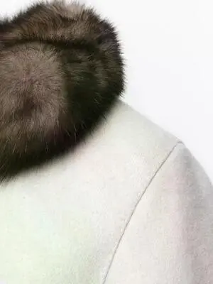 MANZONI 24 Luxurious Trimmed Coat
