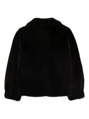 MANZONI 24 Fur Collar Zip-front Jacket