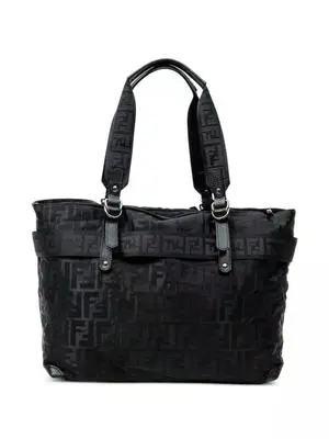 Fendi Zucca Belt Tote Bag