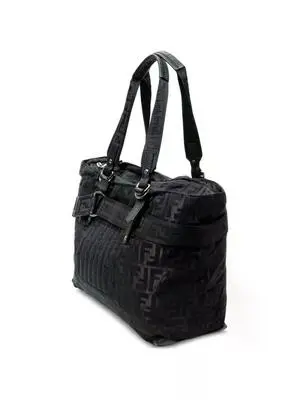 Fendi Zucca Belt Tote Bag