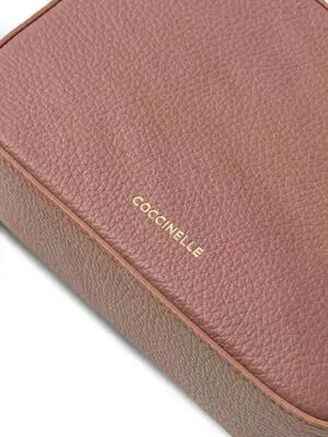 COCCINELLE Small Tebe Grained-leather Shoulder Bag