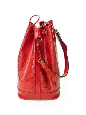 LOUIS VUITTON Gm Noe Épi Leather Bucket Bag