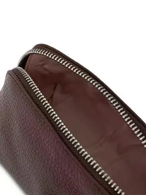COCCINELLE Small Helga Pebbled Leather Makeup Bag