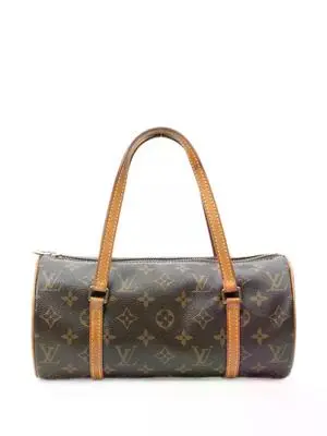 LOUIS VUITTON 26 Papillon Monogram Tote Bag - Brown