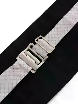 Corneliani Patterned Silk Cummerbund - Grey