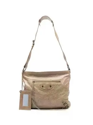 Balenciaga 2000s Le City Shoulder Bag - Neutrals