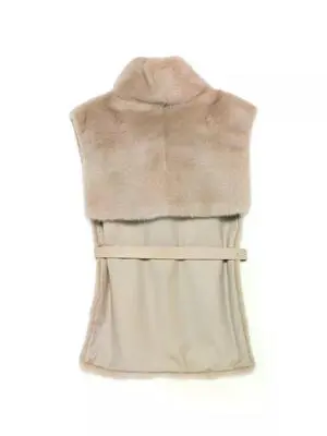 MANZONI 24 Belted Fur Gilet