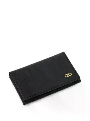 FERRAGAMO Micro Gancini Credit Card Holder