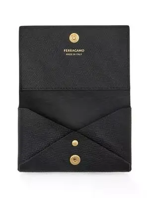 FERRAGAMO Micro Gancini Credit Card Holder