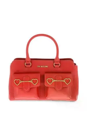 Moschino Medium Heart Bit Tote Bag