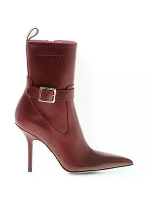 Dsquared2 My Dust Buckle-strap Pointed-toe Ankle Boots