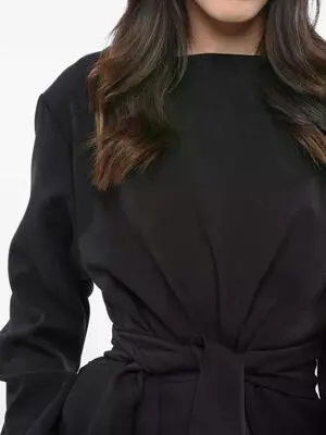 OBLÒ UNIQUE Midi Dress With Tie Waist