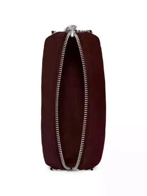 Tory Burch Fleming Suede Soft Crossbody Bag - Red