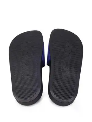 Balenciaga Logo Pool Slides