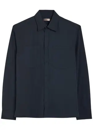 Herno Modal-blend Shirt - Navy
